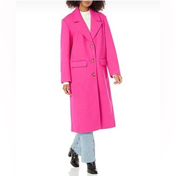 The Drop | Jackets & Coats | The Drop Womens Liam Plus Size Hot Pink ...